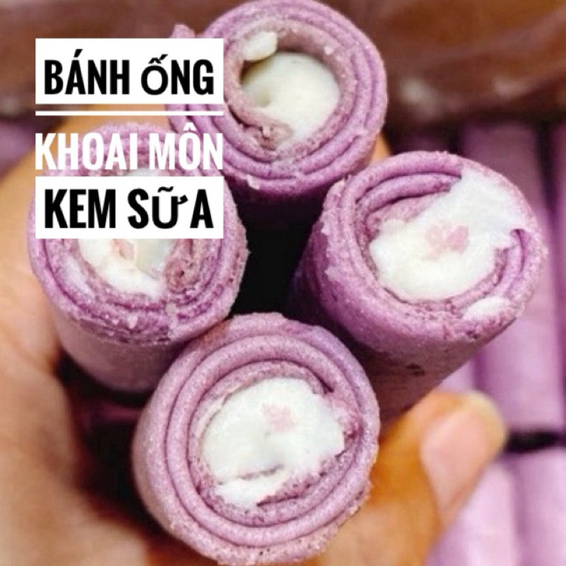 1KG BÁNH ỐNG KEM KHOAI MÔN | Shopee Việt Nam