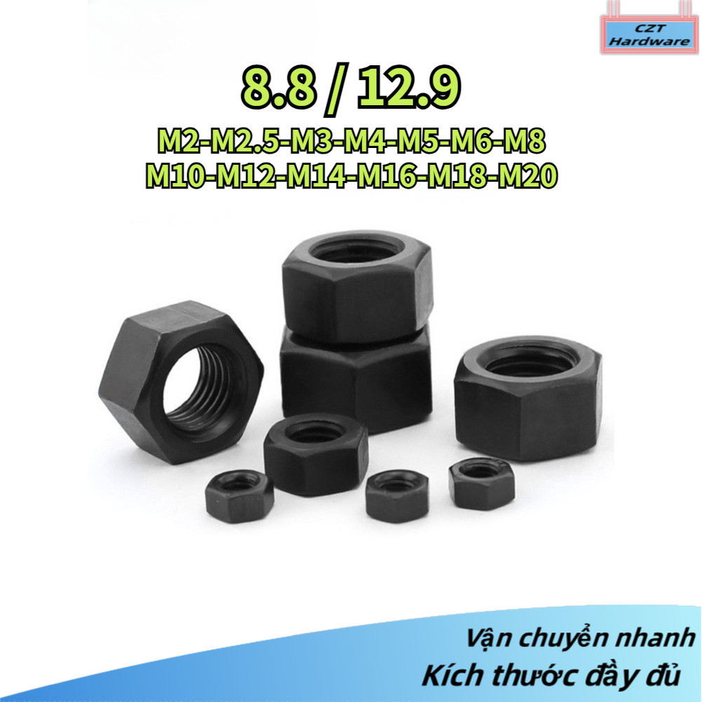 Tán Dẹp Ecu Thép carbon Cho ốc loại tốt Đai ốc Đai ốc ốc vít lớp 8.8/12 ...