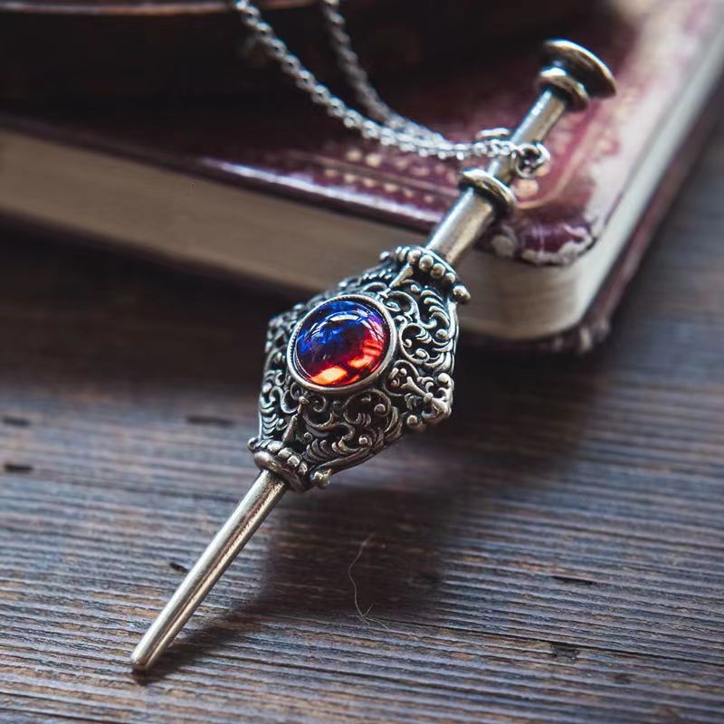 Vòng cổ HP Blood Pact Gellert Grindelwald Vòng cổ kim loại thời trang ...