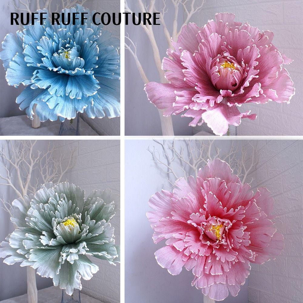 RUFF RUFF COUTURE Hoa Nhân Tạo Lớn, Hoa Mô Phỏng Trang Trí Nhà Cửa Ba ...