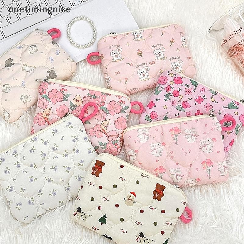 Onetimingnice Ins Phong Cách Hoa Ví Đựng Tiền Xu Hoạt Hình Thỏ Túi Ly ...
