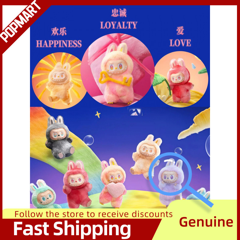 POPMART LABUBU THE MONSTERS Dòng năng lượng cao Labubu3.0 LabubuV3, mặt dây chuyền vinyl nhồi ...