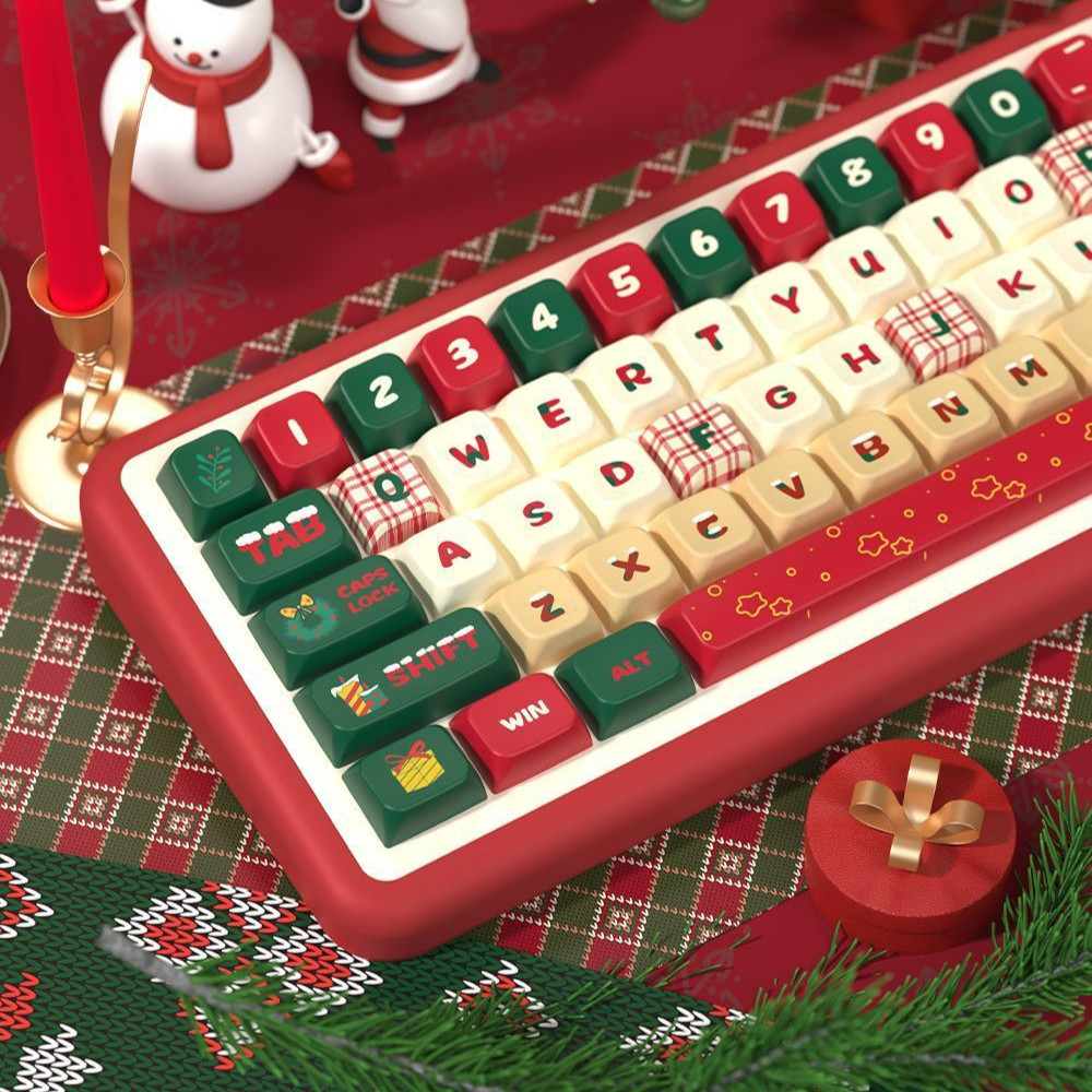 Đêm Giáng Sinh Keycap MDA / Cherry Profile 138 / 158 Phím PBT Dye Thăng Hoa 7u Spacebar Bàn Phím ...