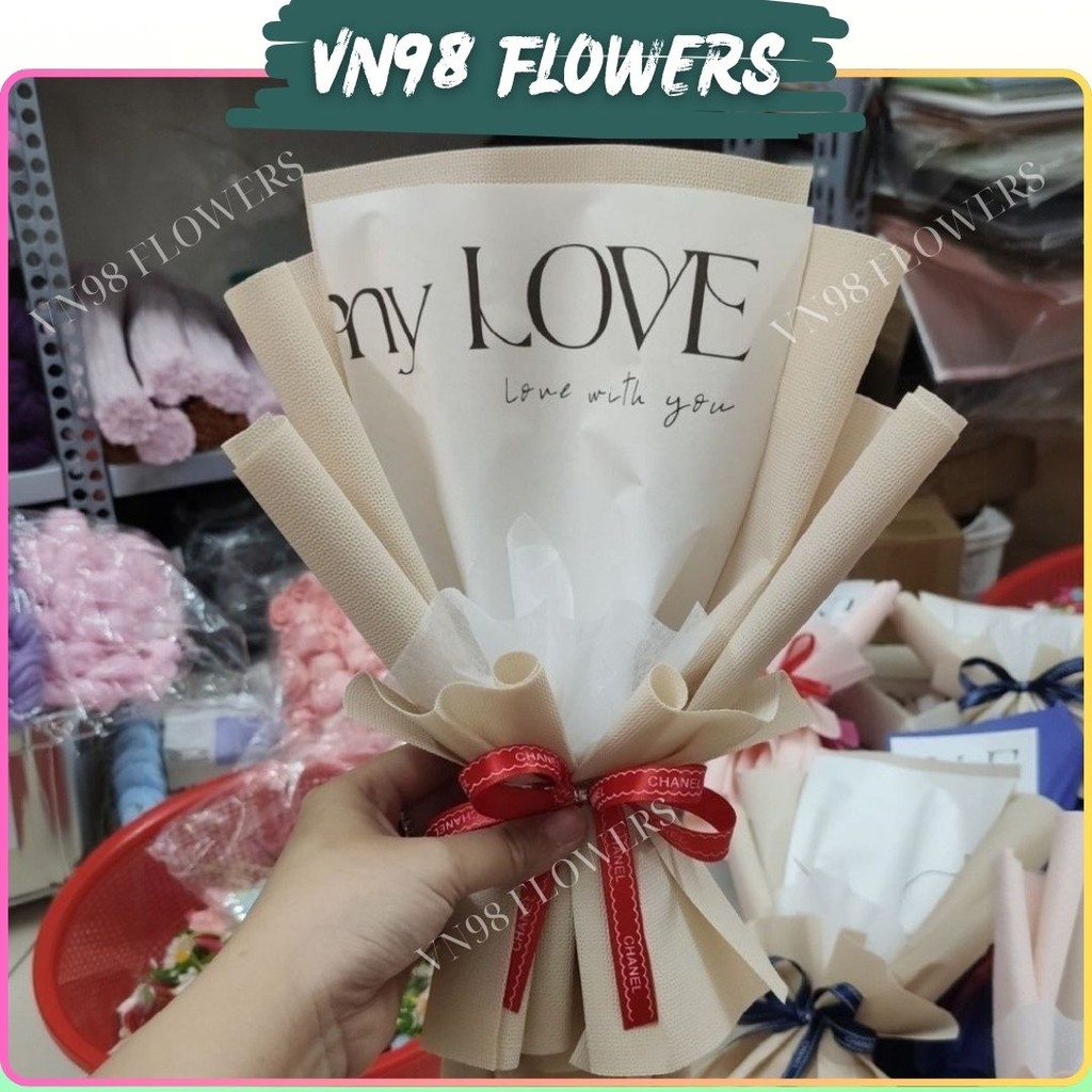 Cốt Cắm Hoa 5-7 Bông Hồng Sáp, Cốt Cắm 3 Hoa Kẽm Nhung - VN98 Flowers ...