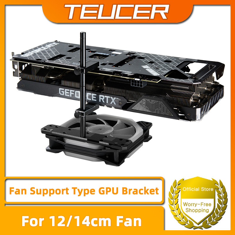 Teucer VC-3 Card Đồ Họa Giá Đỡ Quạt Vị Trí Gắn Trụ Kép Nhôm GPU Chân Đế ...