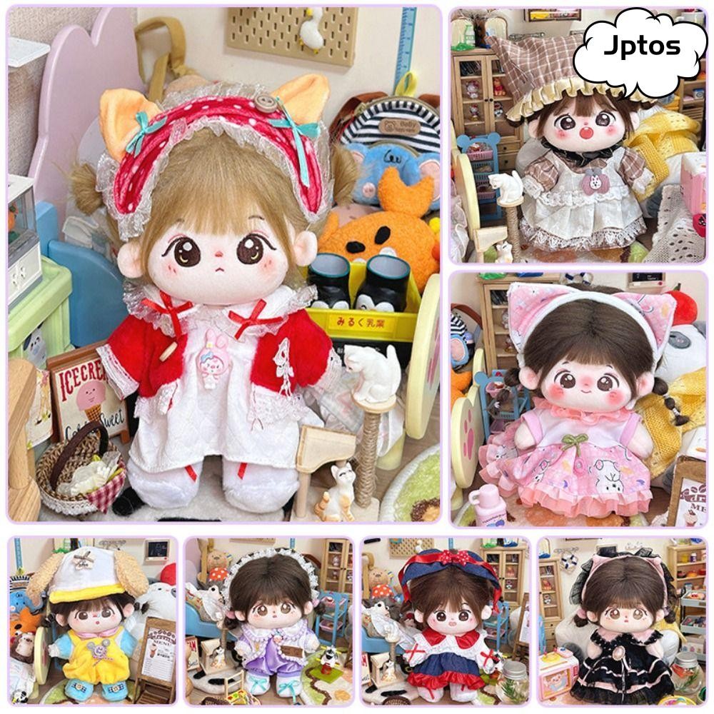 Jptos Búp Bê Dress up, 20cm Búp Bê Cotton BJD Mũ Búp Bê, Quà Tặng Dễ ...