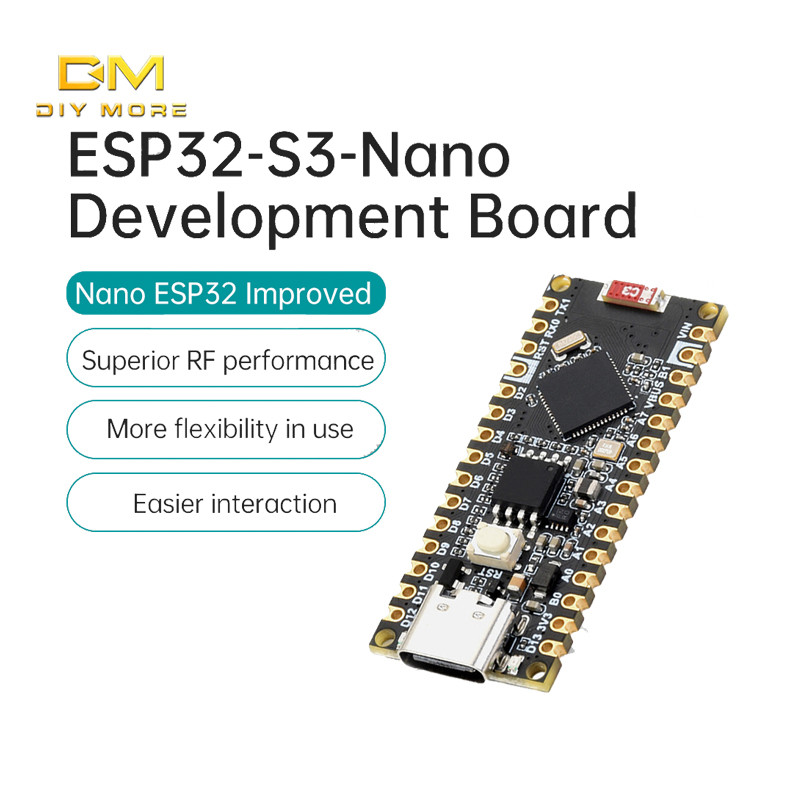 Diymore ESP32-S3 Bảng phát triển Bluetooth Nano WiFi Bảng phát triển ...