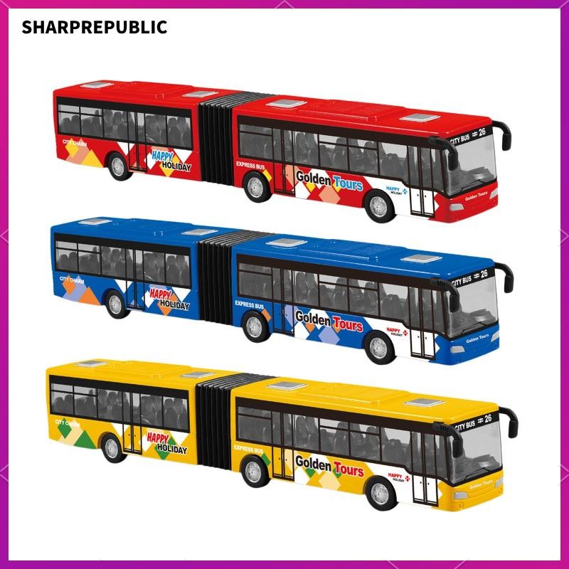 Mô phỏng Transit Diecast Bus Đồ chơi sưu tập Kim loại Hai phần Đồ chơi ...