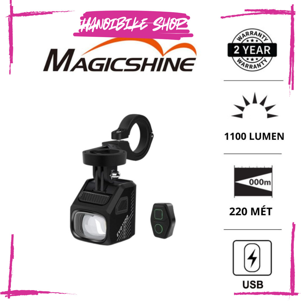 Đèn pin xe đạp siêu sáng Magicshine EVO 1100 | Shopee Việt Nam