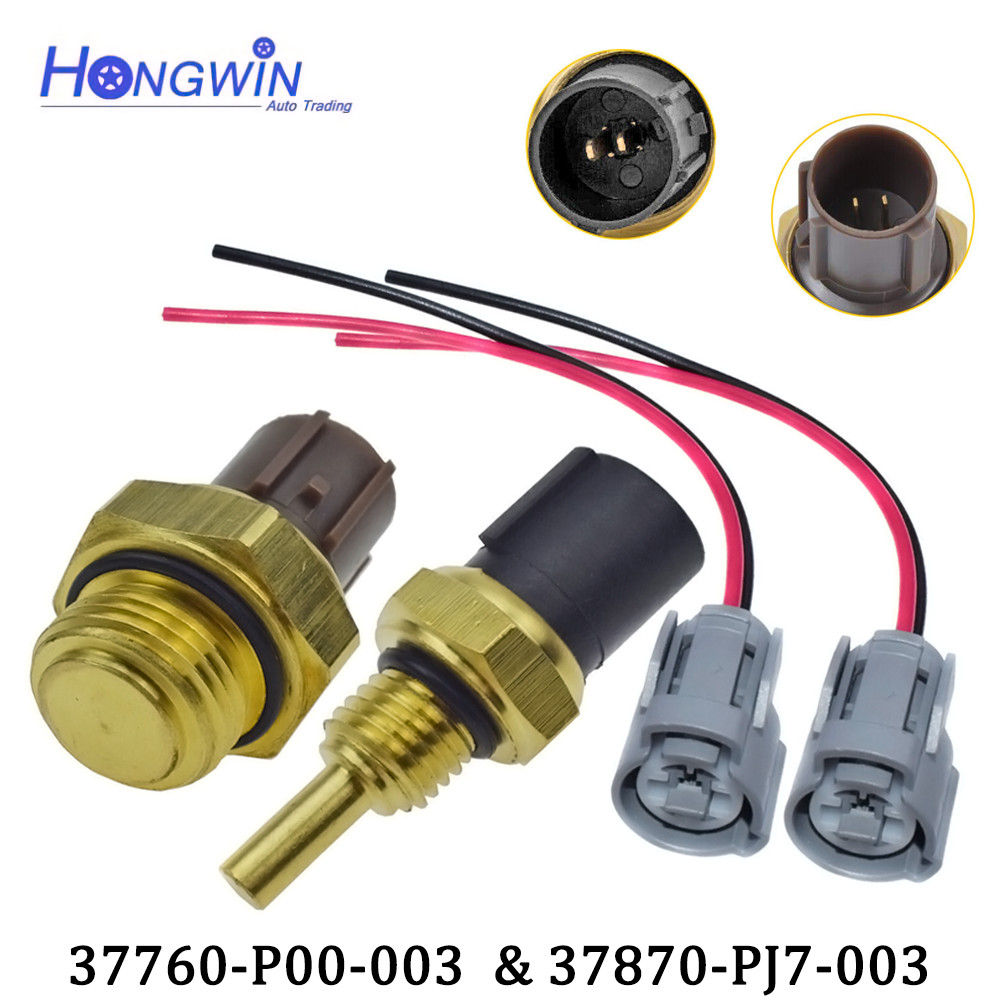 2 Chiếc Tản Nhiệt Làm Mát Nước Nhiệt Độ Quạt Công Tắc Cảm Biến Nhiệt Độ Cho Xe Honda Acura Pilot ...