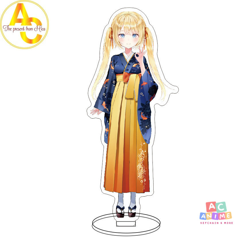 Móc Khoá, Mô Hình Standee Anime Hololive Vtuber Figures Ninomae Ina'nis ...