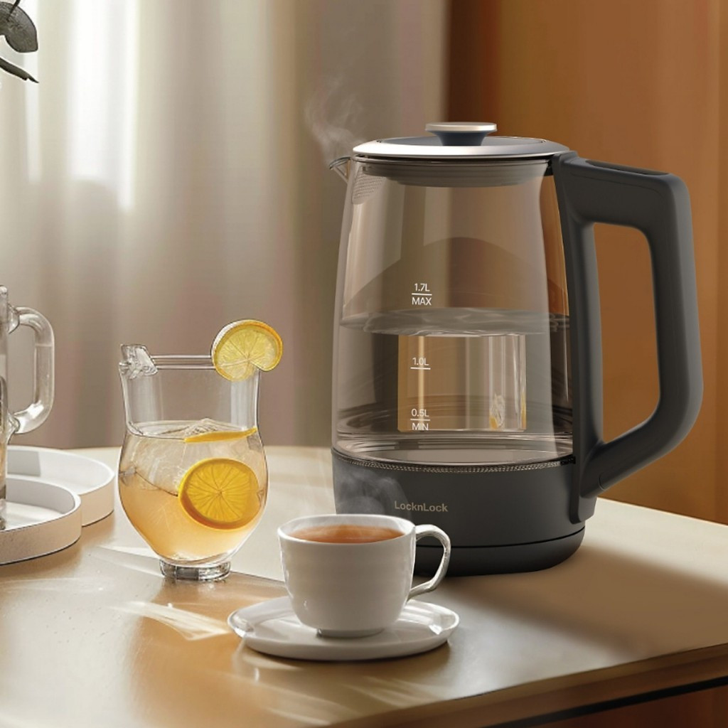 Ấm Thủy Tinh Siêu Tốc LocknLock Đèn Màu Theo Mức Nhiệt Lock&Lock Hàng ...