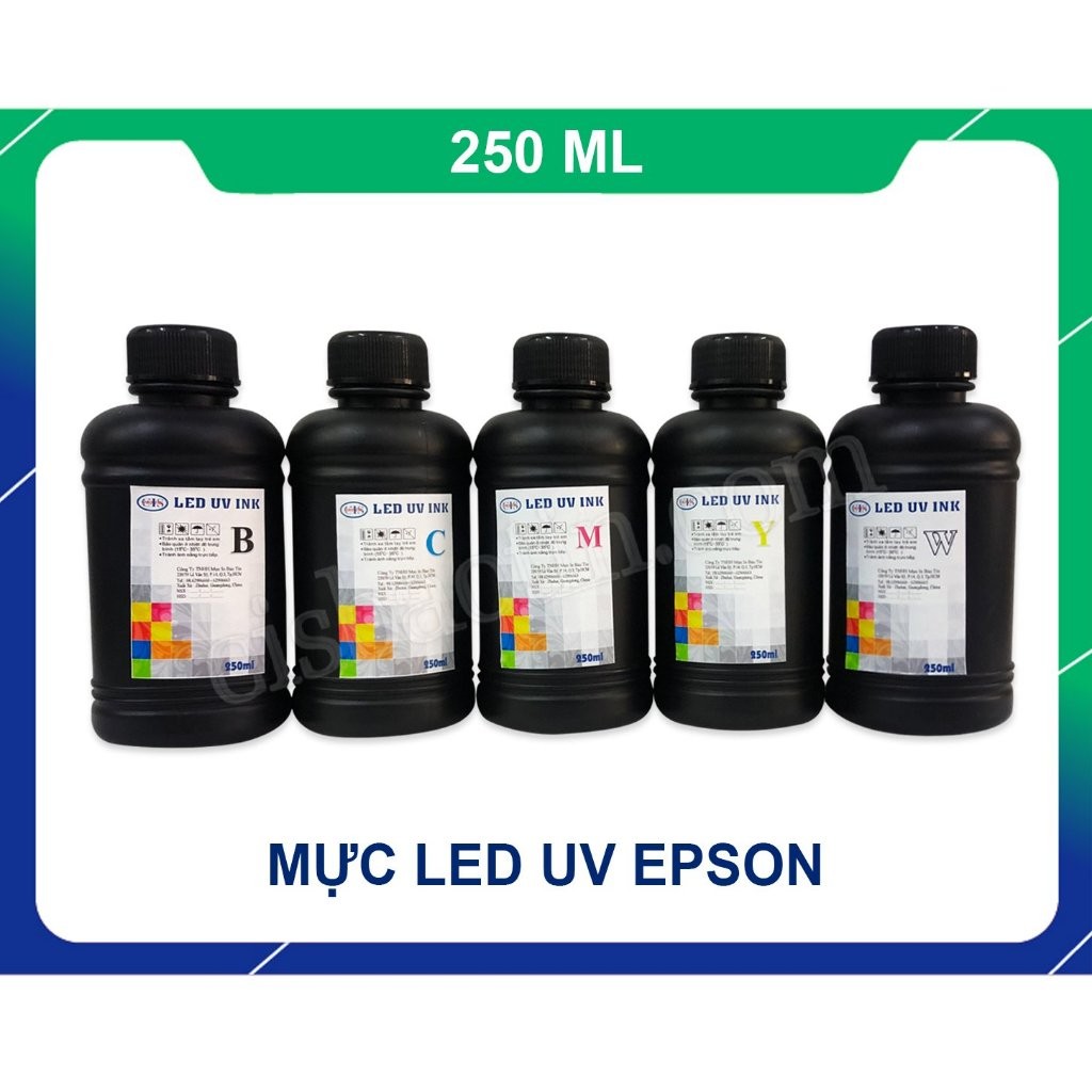cisbaotin MỰC LED UV - 250ML - CỨNG - EPSON L805 - l1800 ink | Shopee ...