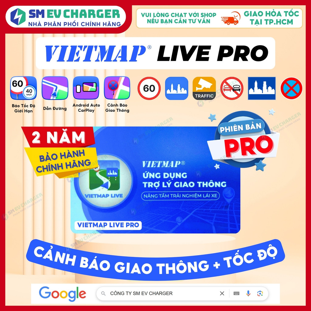 Vietmap Live Pro 2 year và 1 year - SMEV PHÂN PHỐI chính hãng | Shopee Việt Nam