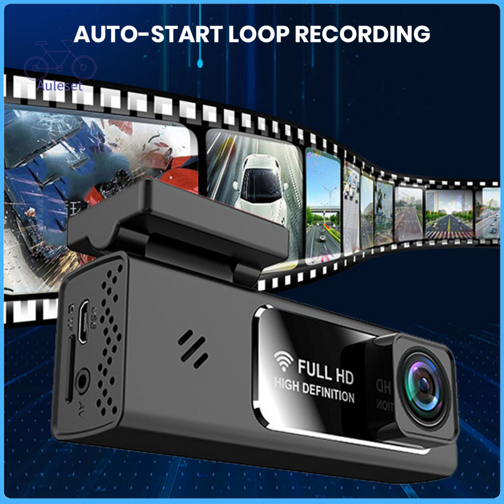 Auleset Dash Cam với đầu ghi âm lái xe ống kính quang học 6 lớp có điều ...