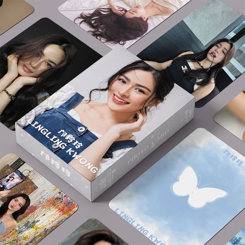 30-55 chiếc BUS Boun premlovesick 2024 Photocards faye yoko lingorm Laser Hologram Lomo Card Orm ...