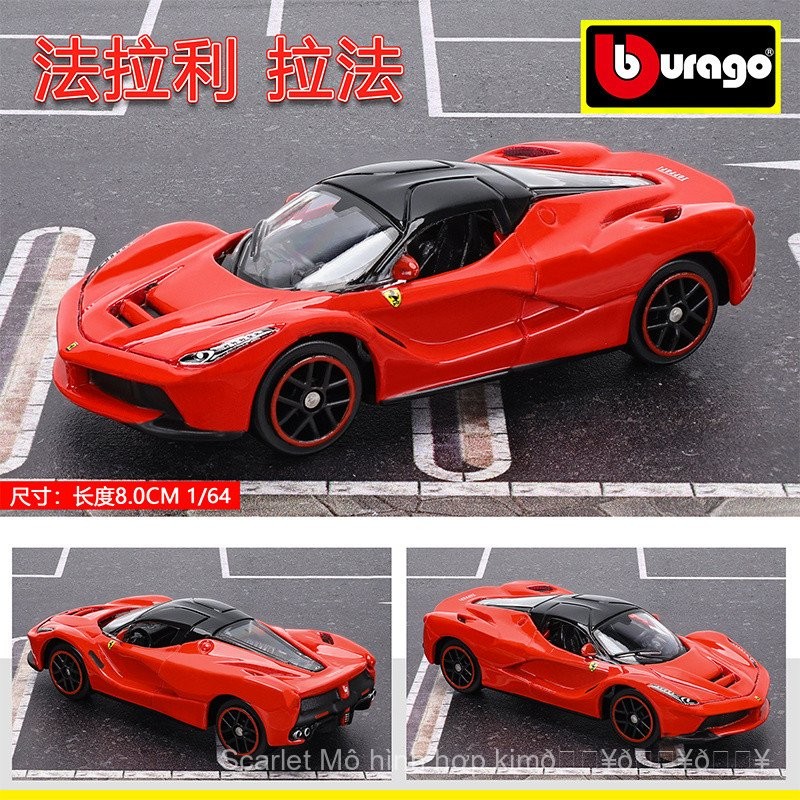 Mô hình xe hơi hợp kim Ferrari LaFerrari 458 phiên bản giới hạn 1:64 ...