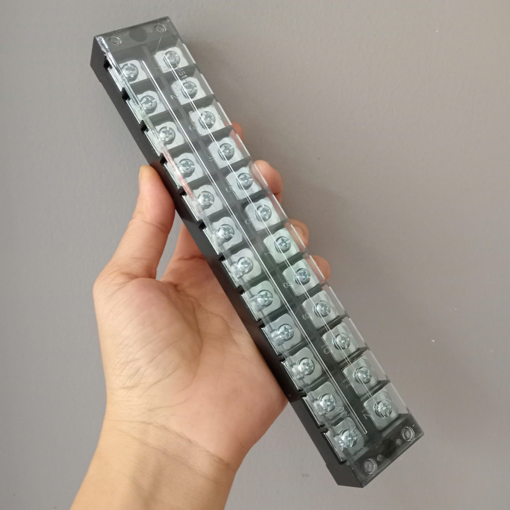 Cầu nối điện DOMINO, TERMINAL 45A 600V -3P 4P 6P 12P - Phụ kiện tủ điện | Shopee Việt Nam