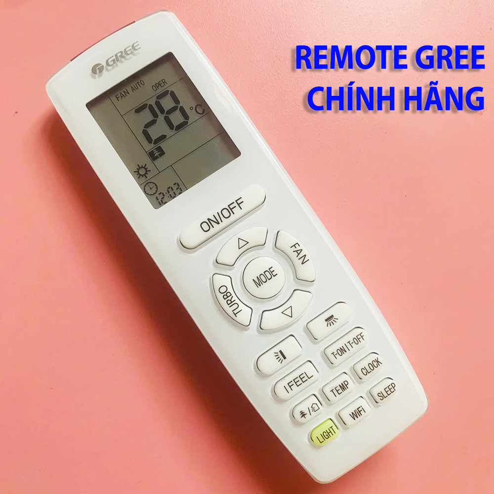 Điều Khiển Điều Hoà GREE [CHÍNH HÃNG] Mẫu mới - TẶNG PIN - Remote GREE ...