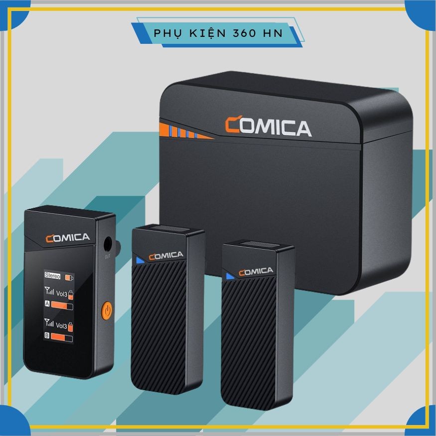 Micro Cài Áo Không Dây 2.4G Comica Vimo C1/C2/C3 Cho Điện Thoại & Máy Ảnh, Máy Quay - Hàng Chính ...
