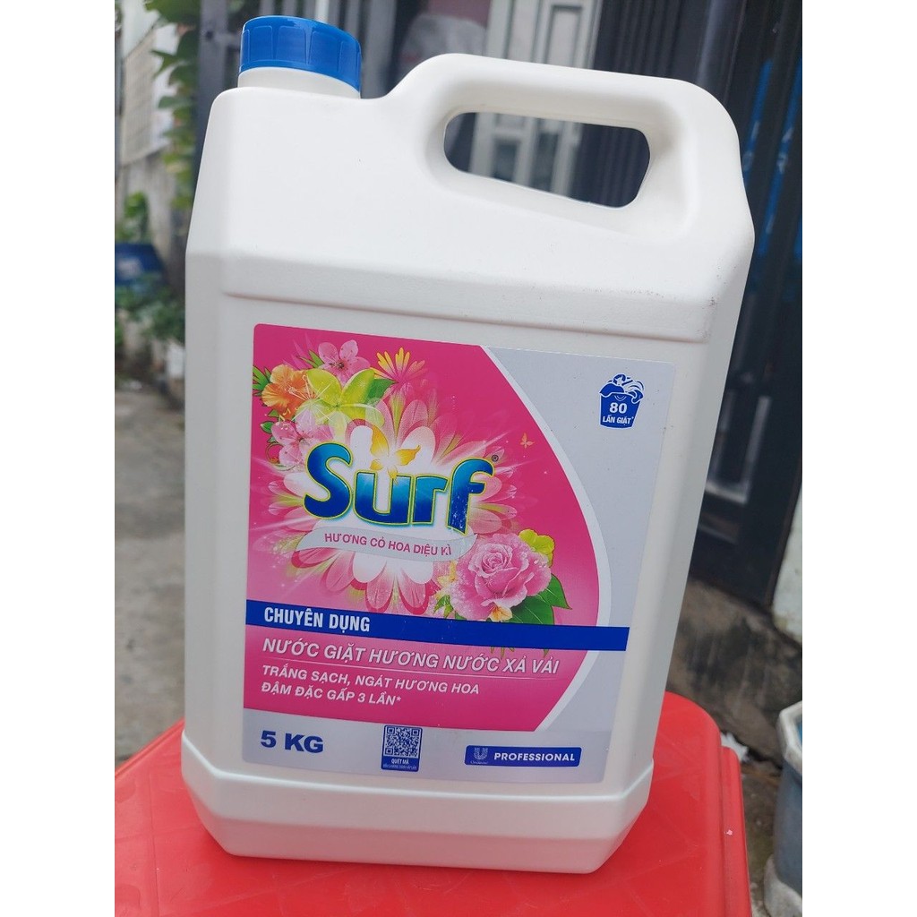 Nước Giặt Surf Hoa Cỏ Diệu Kỳ Can 5kg | Shopee Việt Nam