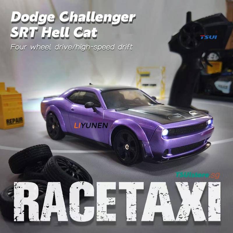 1 / 24 Dodge 4WD RC Drift Xe SRT Hellcat Đua Xe Mô Hình Điều Khiển Từ ...
