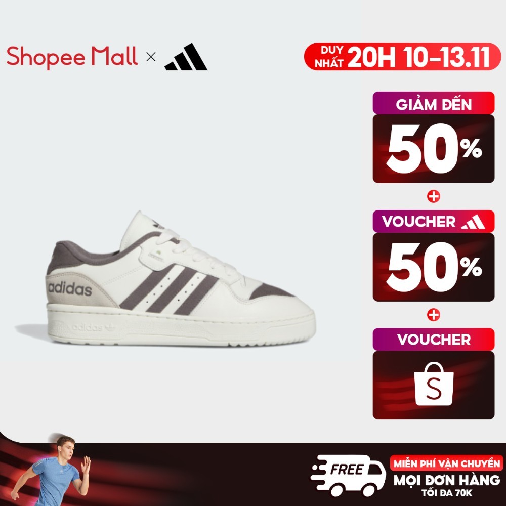 [11-13.11 VOUCHER 50%]adidas Bóng rổ Giày Rivalry Low Nam Be ID5386 ...