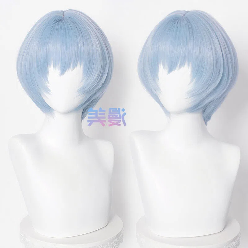 Tóc giả Ayanami Rei Wig Neon Genesis Evangelion Cosplay | Shopee Việt Nam