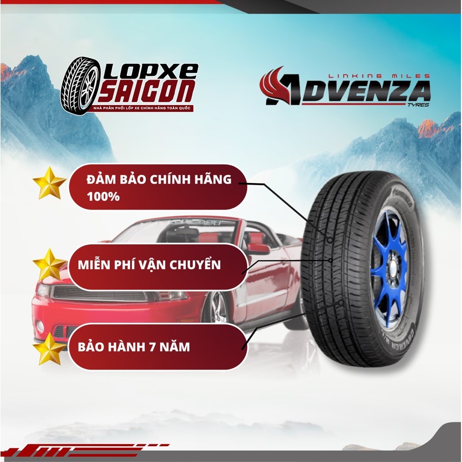 ⚡ Đi Êm⚡Lốp Advenza 225/55R17 AV579 101V | Lốp xe êm ái, bám đường ...