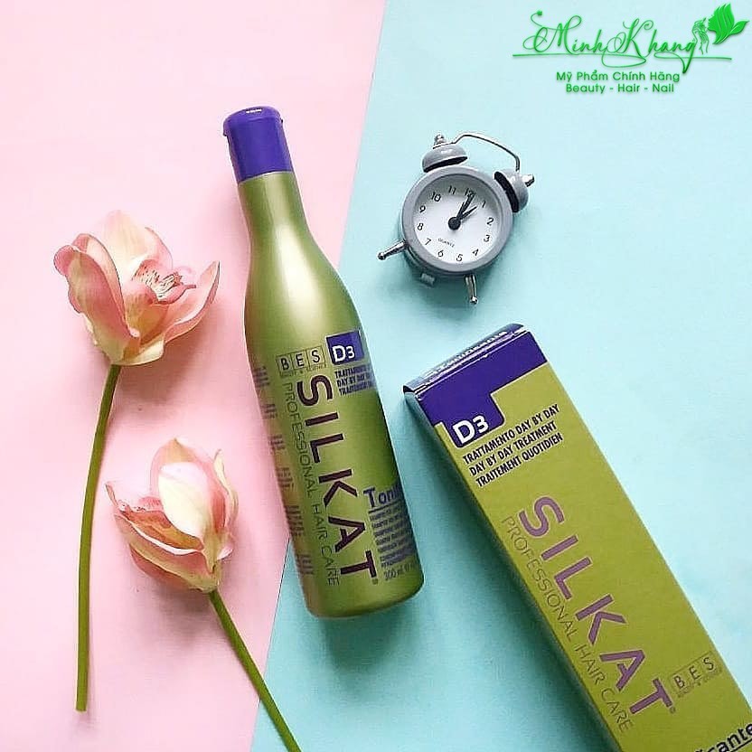 Dầu gội Silkat dành cho tóc khô, hỏng Bes Hergen Silkat D3 Tonic 300ml ...