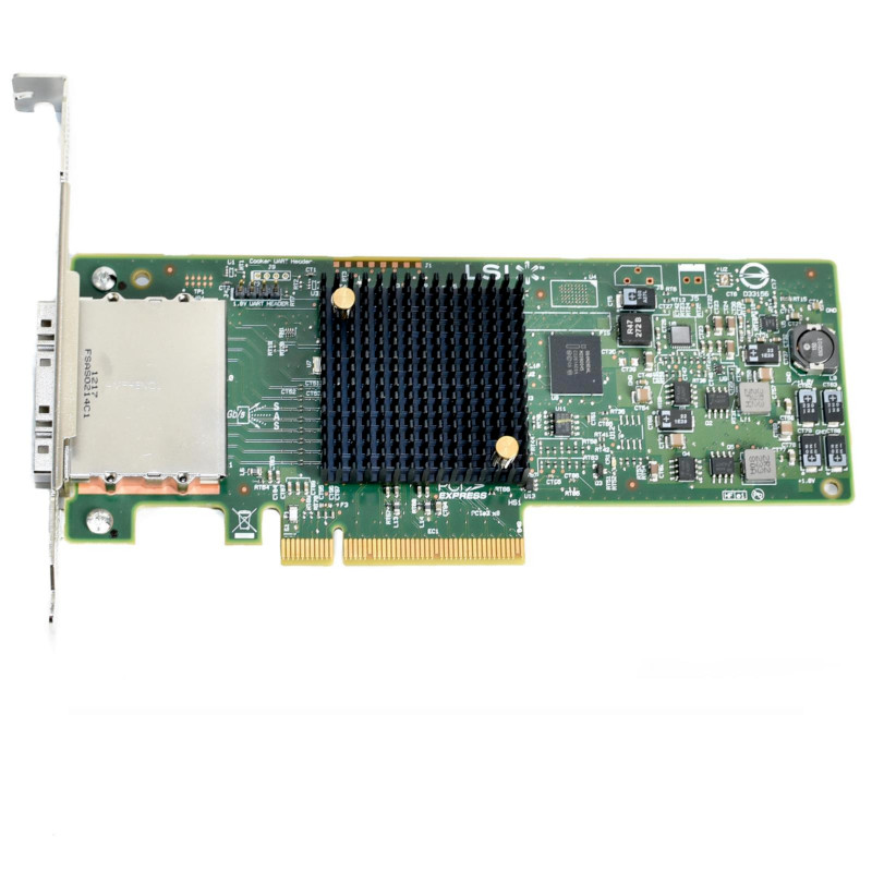 LSI SAS9207-8e 8 cổng PCIe IT Mode 92087-8e SAS 6Gb / s Thẻ RAID HBA ...