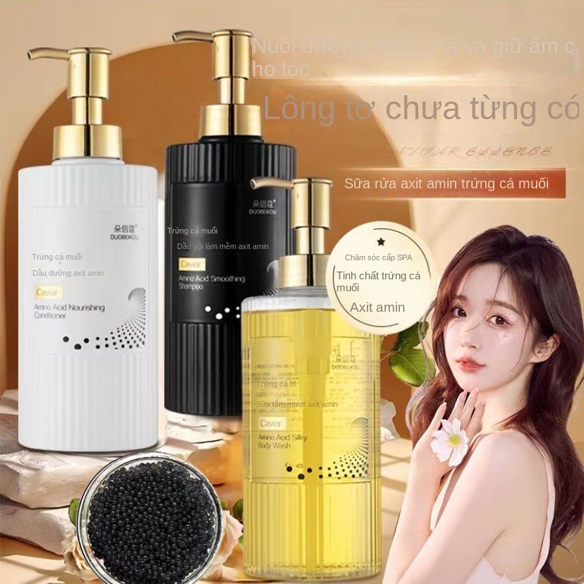 Sữa tắm dầu gội Yishifa Duo Beikou Caviar | Shopee Việt Nam