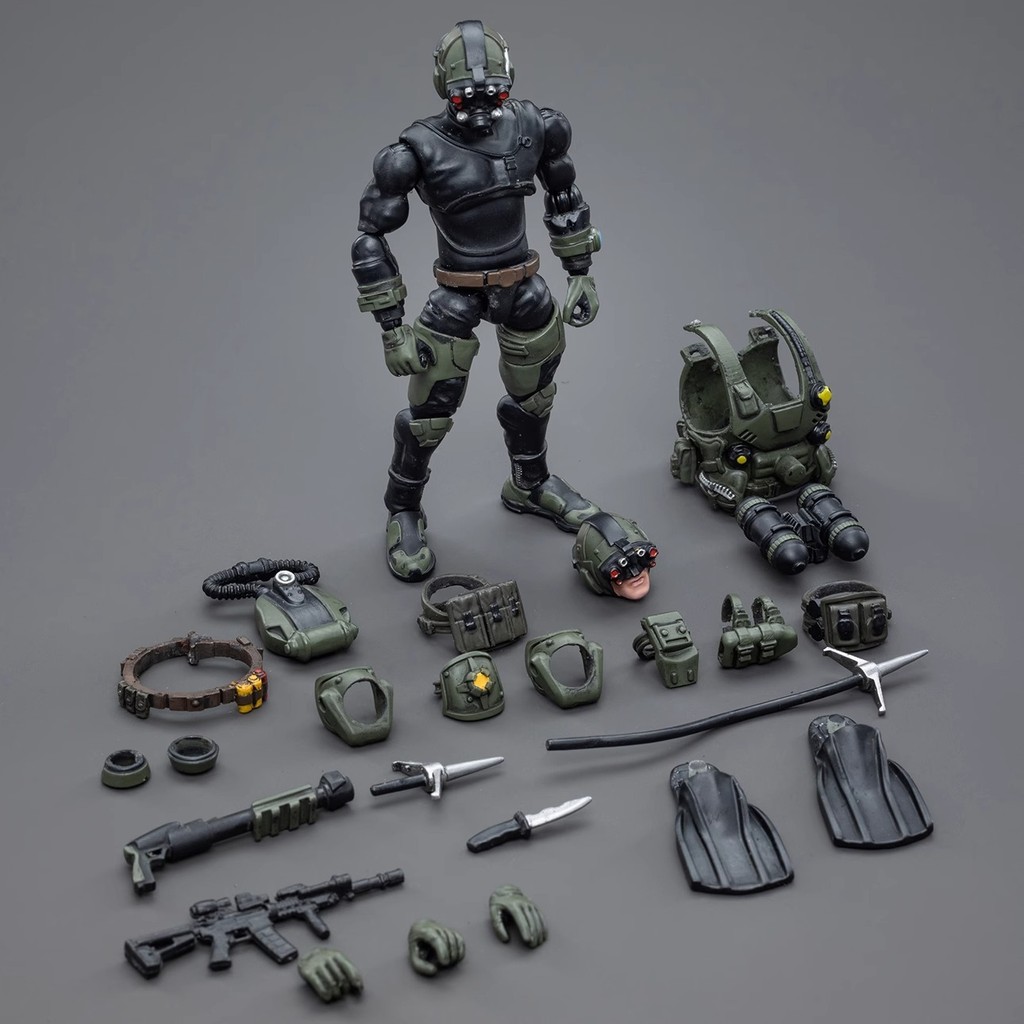 Dark Source Mô hình đồ chơi lính đặc nhiệm US Marine Frogman có thể di ...