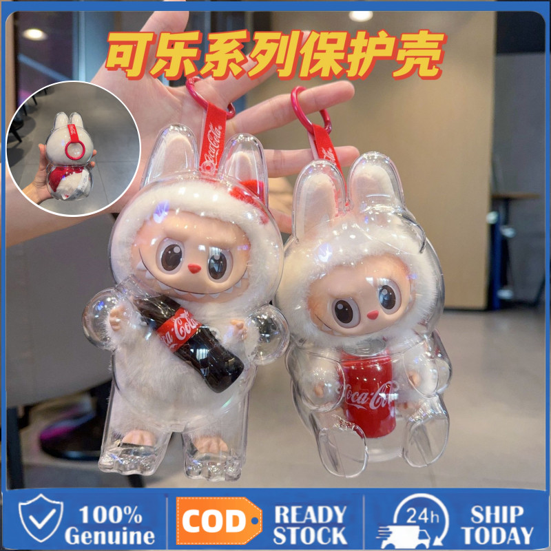 [Giao hàng VN] Case labubu coca cola V1 V2 vỏ bảo vệ labubu, Trong suốt ...