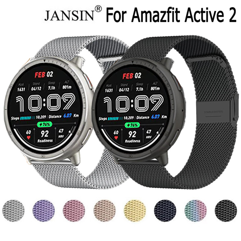Jansin Dây Đồng Hồ-Bằng Thép Không Cho Đồng Hồ Thông Minh Cho Amazfit ...