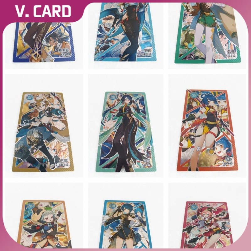 Yuanshen Vitality Card Thứ hai trong số nhân vật in Thẻ đứng R SR SSR ...