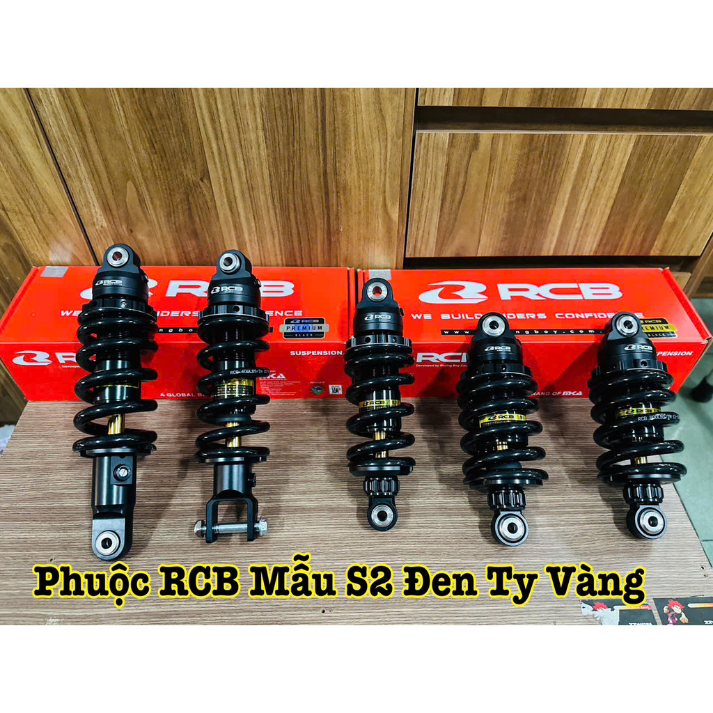Phuộc RCB S2 Ex150 / Ex135 / Raider / Satria / Winner / Sonic / Fz ...