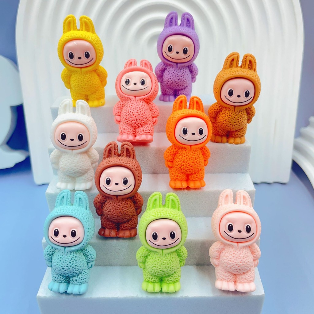 Hoạt Hình Labubububu Nhựa Phụ Kiện Búp Bê diy Trang Sức Labububumu Kem ...