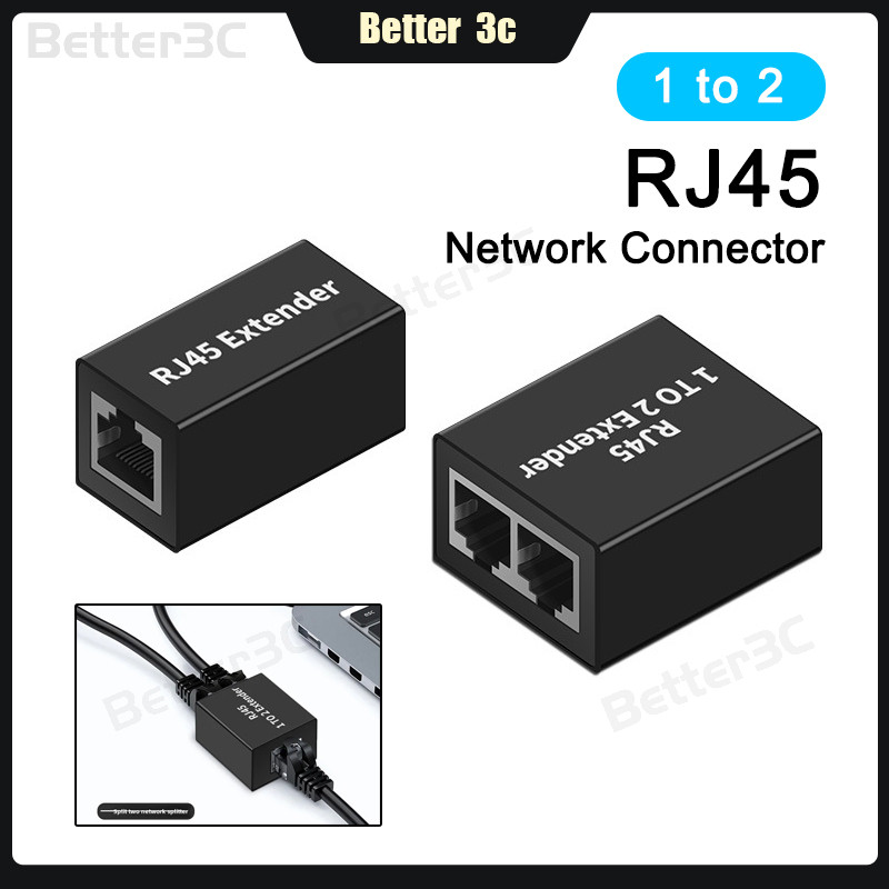 1 đến 2 Cách RJ45 Mở Rộng Mạng RJ45 Sang RJ46 Cổng Mạng Ethernet LAN Bộ ...