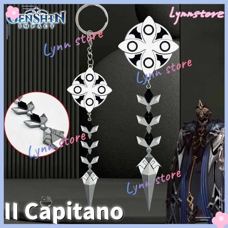 Genshin Impact II CAPITANO Móc Khóa FATUI THE CAPTAIN Mặt Dây Chuyền ...