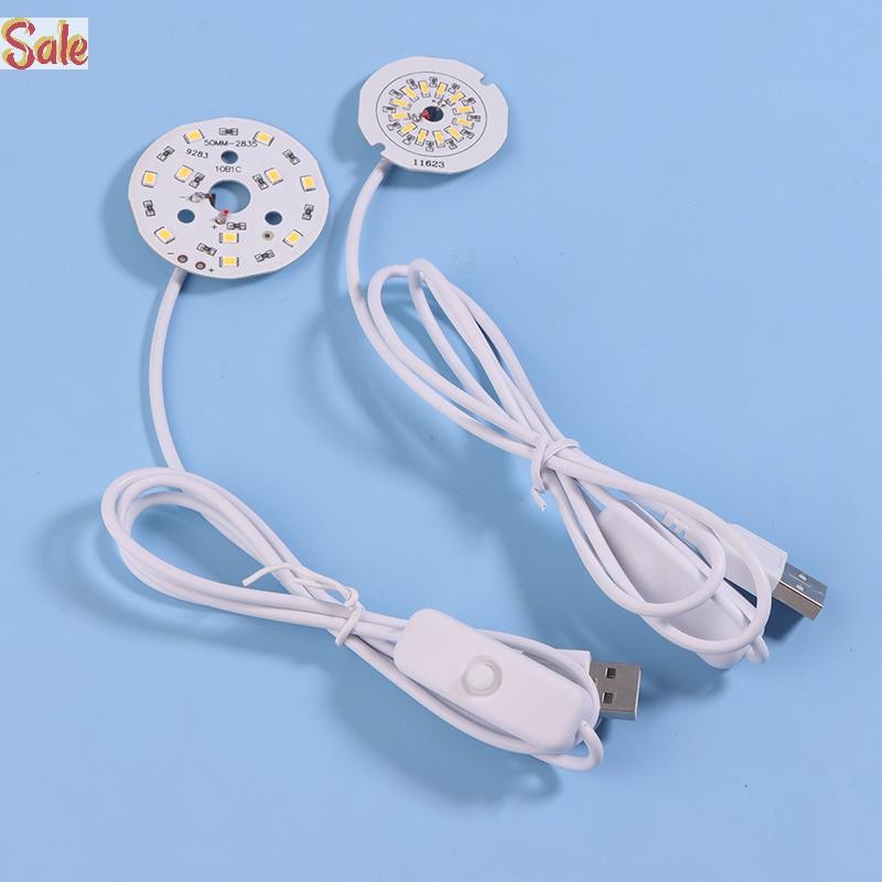 AF 1Pc 1.5M Dòng Chiều Dài DC5V Chip LED SMD5730 Đèn LED USB 3W Bảng Đèn Trắng Ấm Có BẬT / TẮT ...