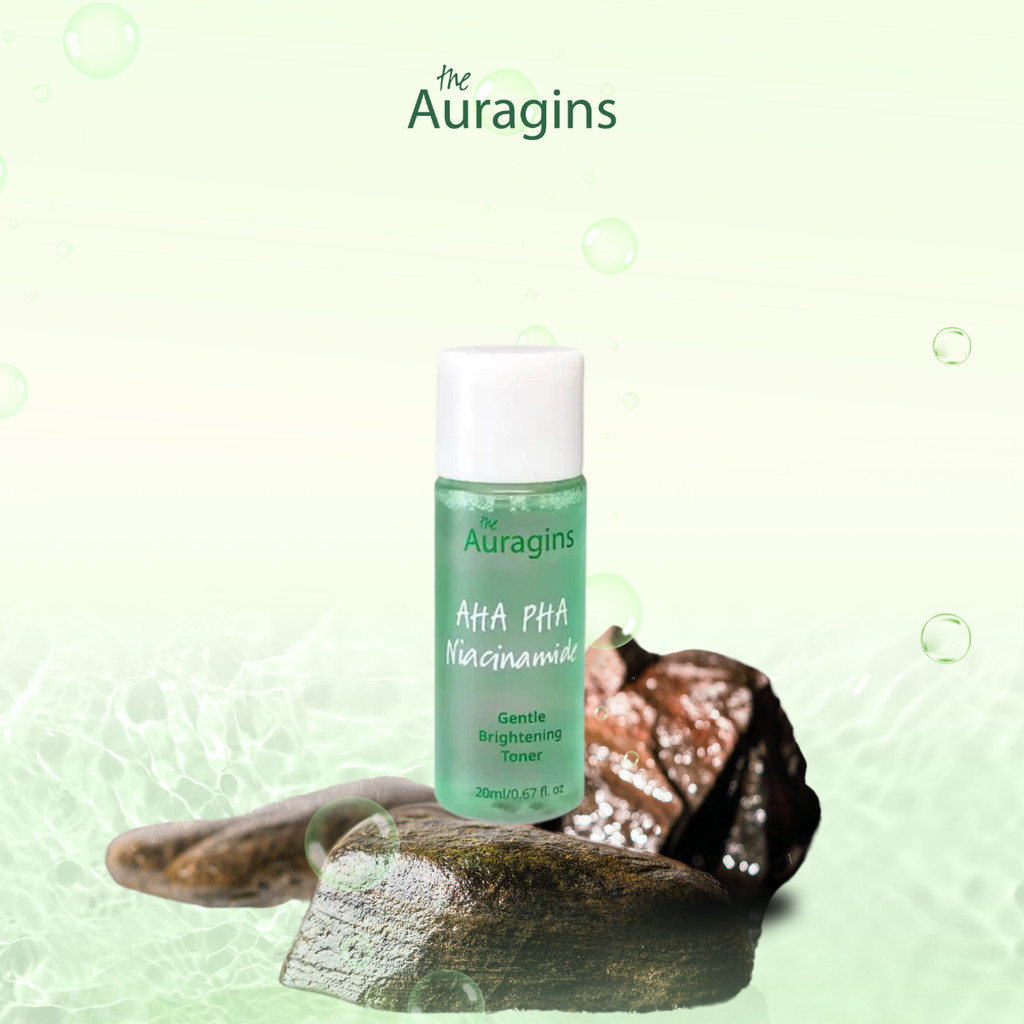 Nước cân bằng sáng da, ngừa mụn AHA PHA The Auragins Gentle Brightening ...