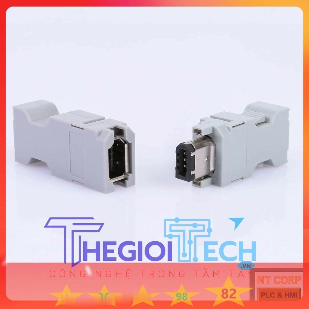 Đầu jack encoder 6pin cho servo Yaskawa,Panasonic, Delta, Vexta ...
