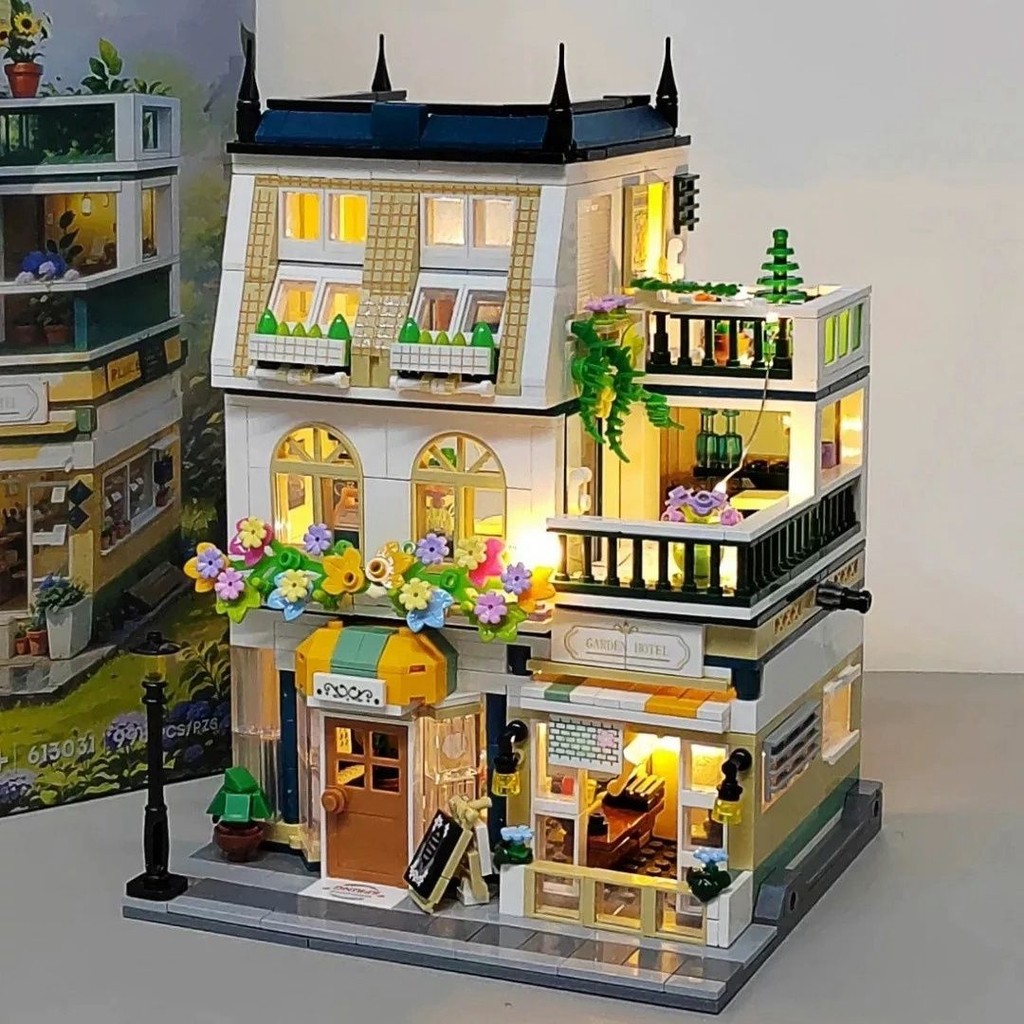 Tương thích với Lego Girl Series Biệt Thự Nhà Khối Xây Dựng Công Chúa ...