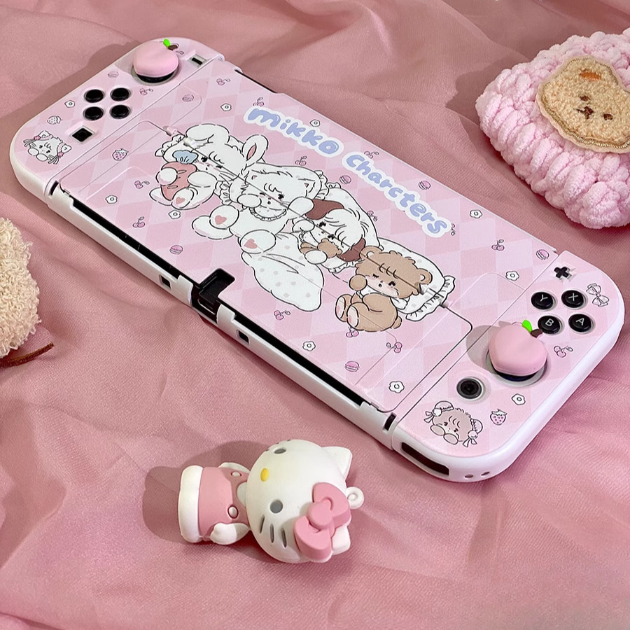 Ốp lưng bảo vệ OLED Nintendo Switch Mikko Công tắc dễ thương Vỏ bảo vệ OLED Vỏ cứng NS | Shopee ...