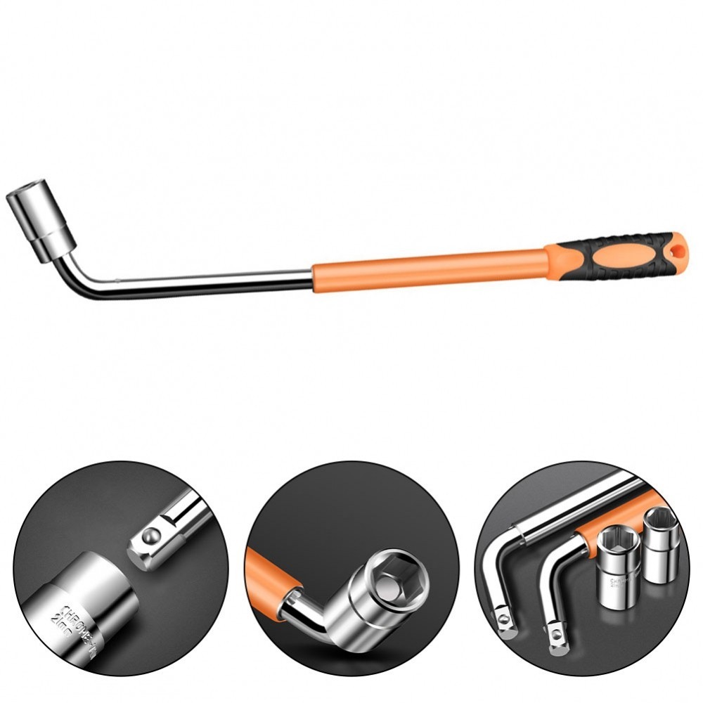 Wheel Wrench Deepened Socket Double-sided Socket 1/2-inch Square Drive ...