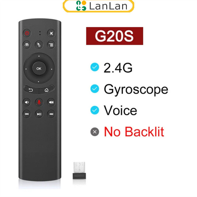 Giảm giá hấp dẫn! G20s Air Mouse Bàn Phím Từ Xa Không Dây Nhập Giọng Nói Chuột Bay Điều Khiển Từ ...
