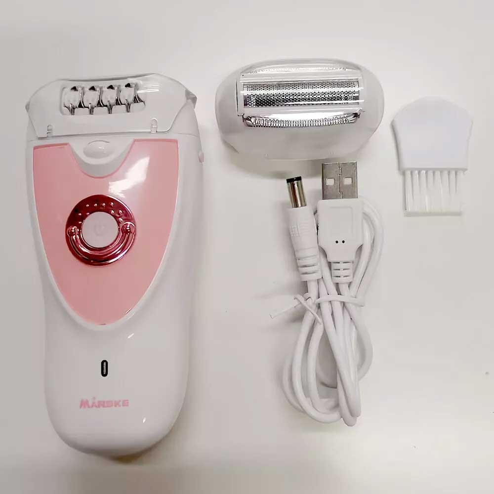 Electric Women Epilator Hair Removal Trimmer 2 in 1 Depilator | Shopee ...