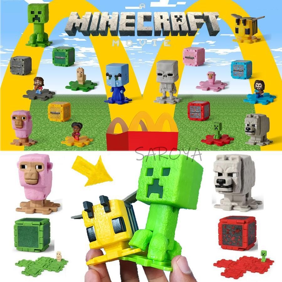 McDonald 's Minecraft Happy Meal Collection Đồ chơi 2025 Minecraft ...