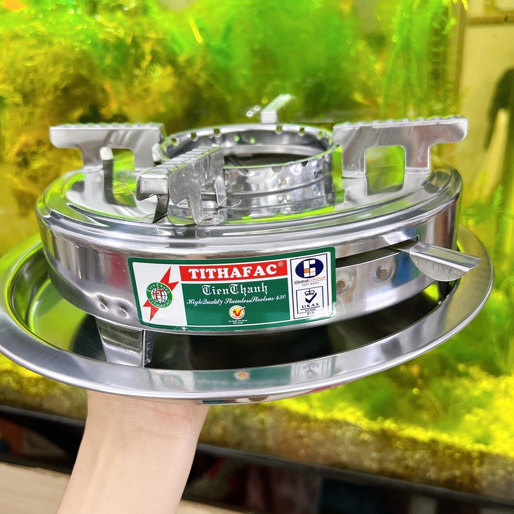 Bếp inox Tiến Thành cao cấp sáng bóng không gỉ có lót bếp tiện dụng ...